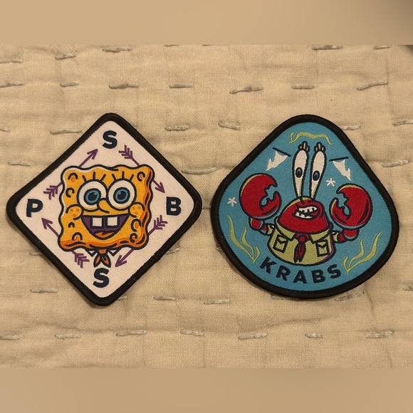 Accessories | Comic Con 220 Kamp Koral Spongebobs Under Years Patches ...